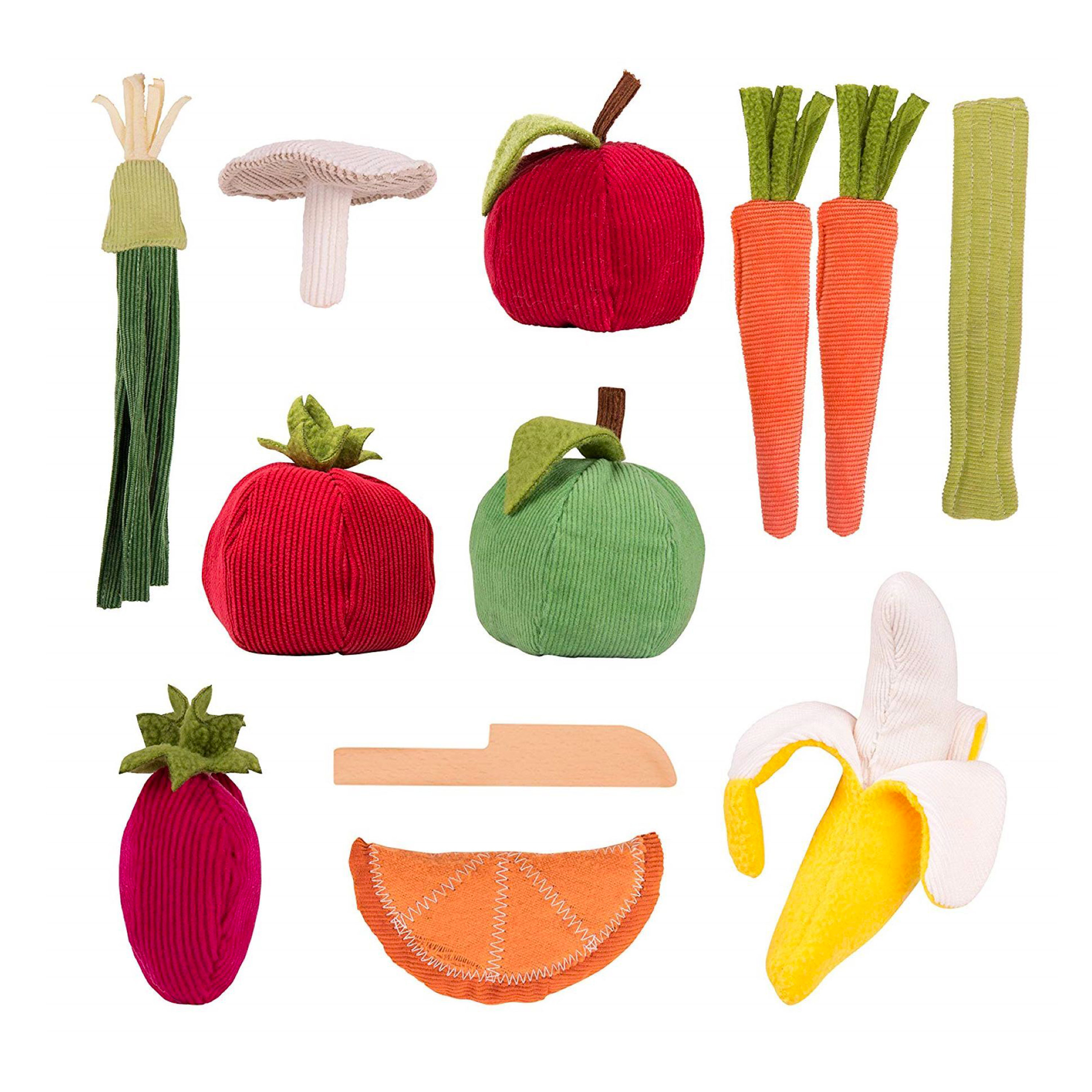 Salus Brands Pretend Play Plush Food Kitchen Set - Wayfair Canada