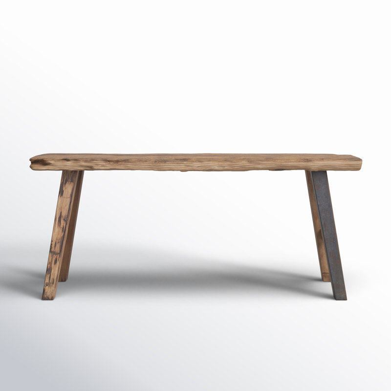 Birch Lane™ Danel Solid Wood Bench & Reviews | Wayfair