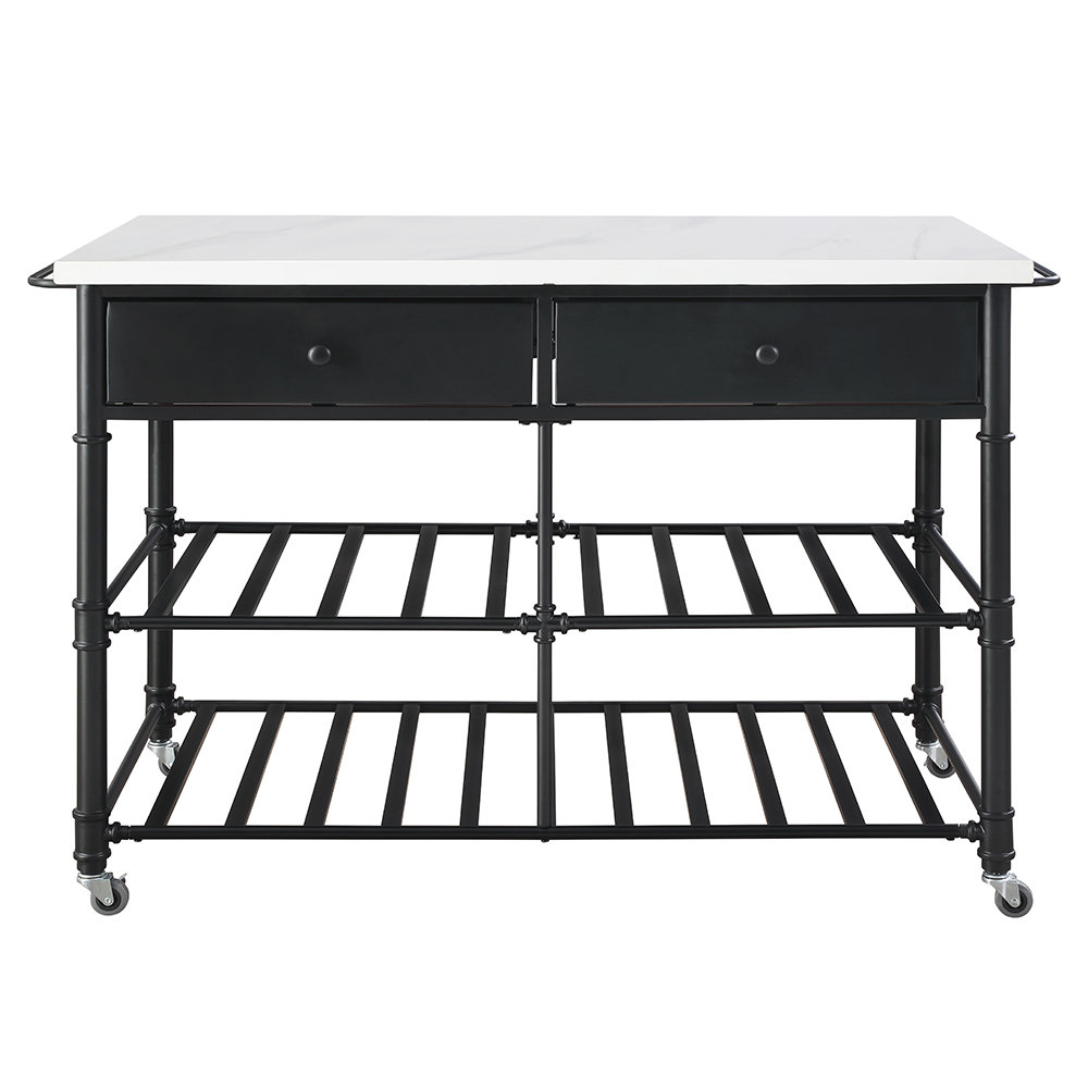 Williston Forge Emery Kitchen Island | Wayfair