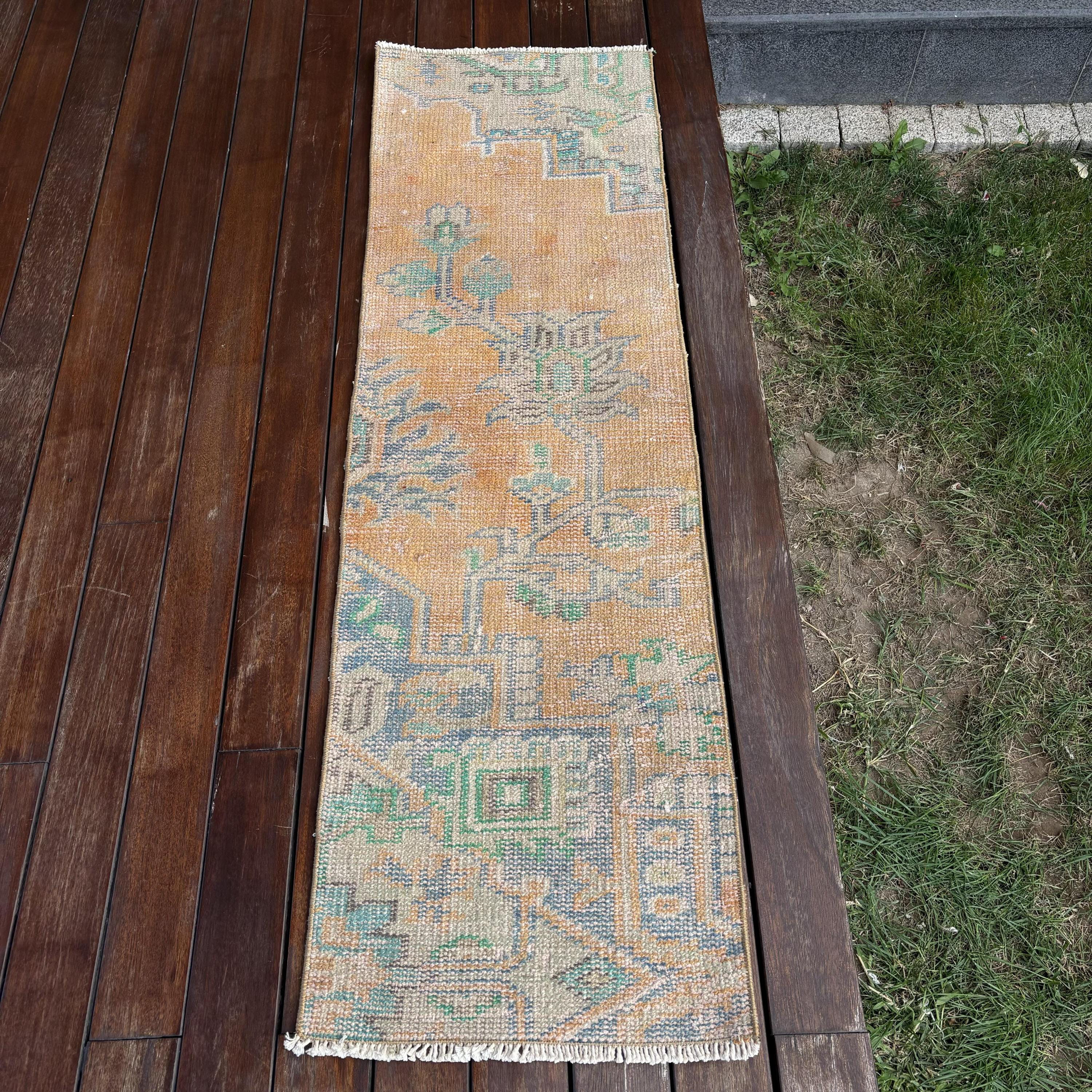 Bungalow Rose Exquisite Handmade Turkish Rug in Small Size for Entry ...