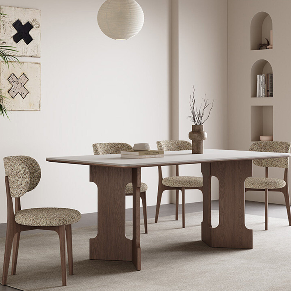 Elamer European modern simple dining table set | Wayfair