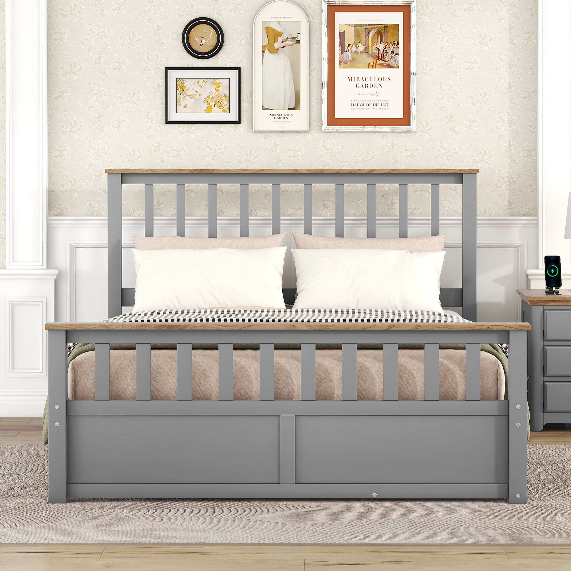 Latitude Run® Lachell Platform Bed With Two Drawers | Wayfair