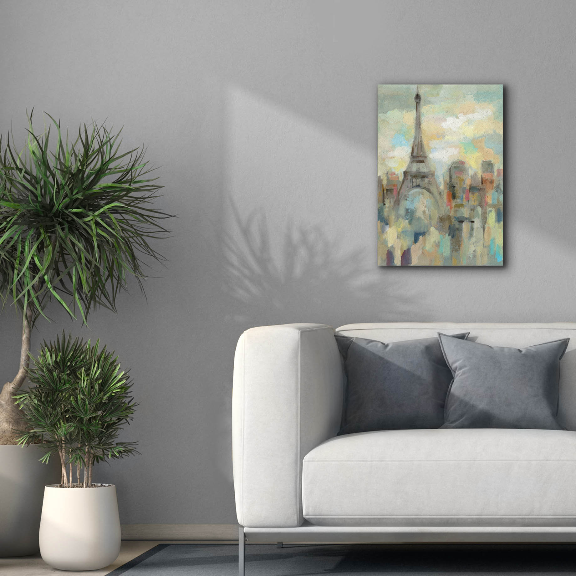 Epic Graffiti 'Paris Impression' by Silvia Vassileva, Canvas Wall Art ...