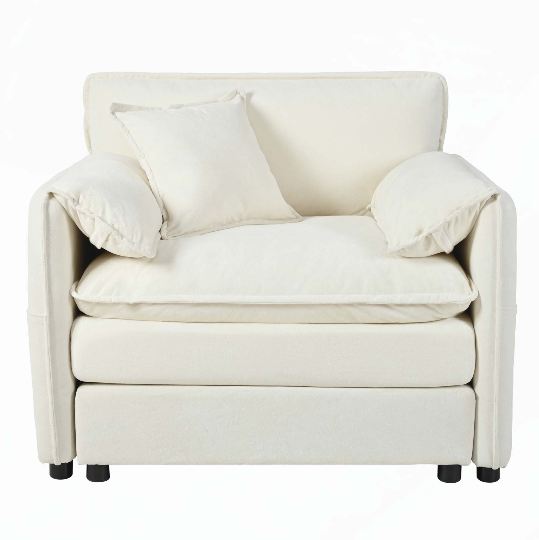 Latitude Run® Comfortable Oversized Sofa Chair with Multiple Features ...