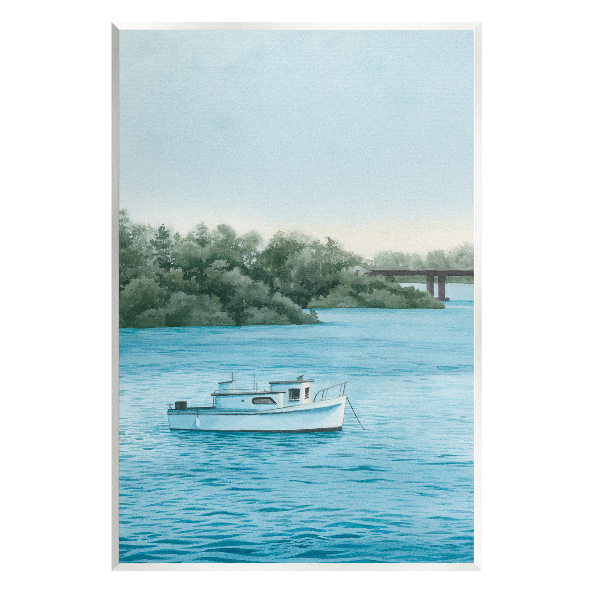 Breakwater Bay Traditional Boating Seascape Wall Plaque Art by Grace ...