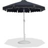 Arlmont & Co. Chavonte Fabric With Piping / Aluminum Patio Umbrella ...