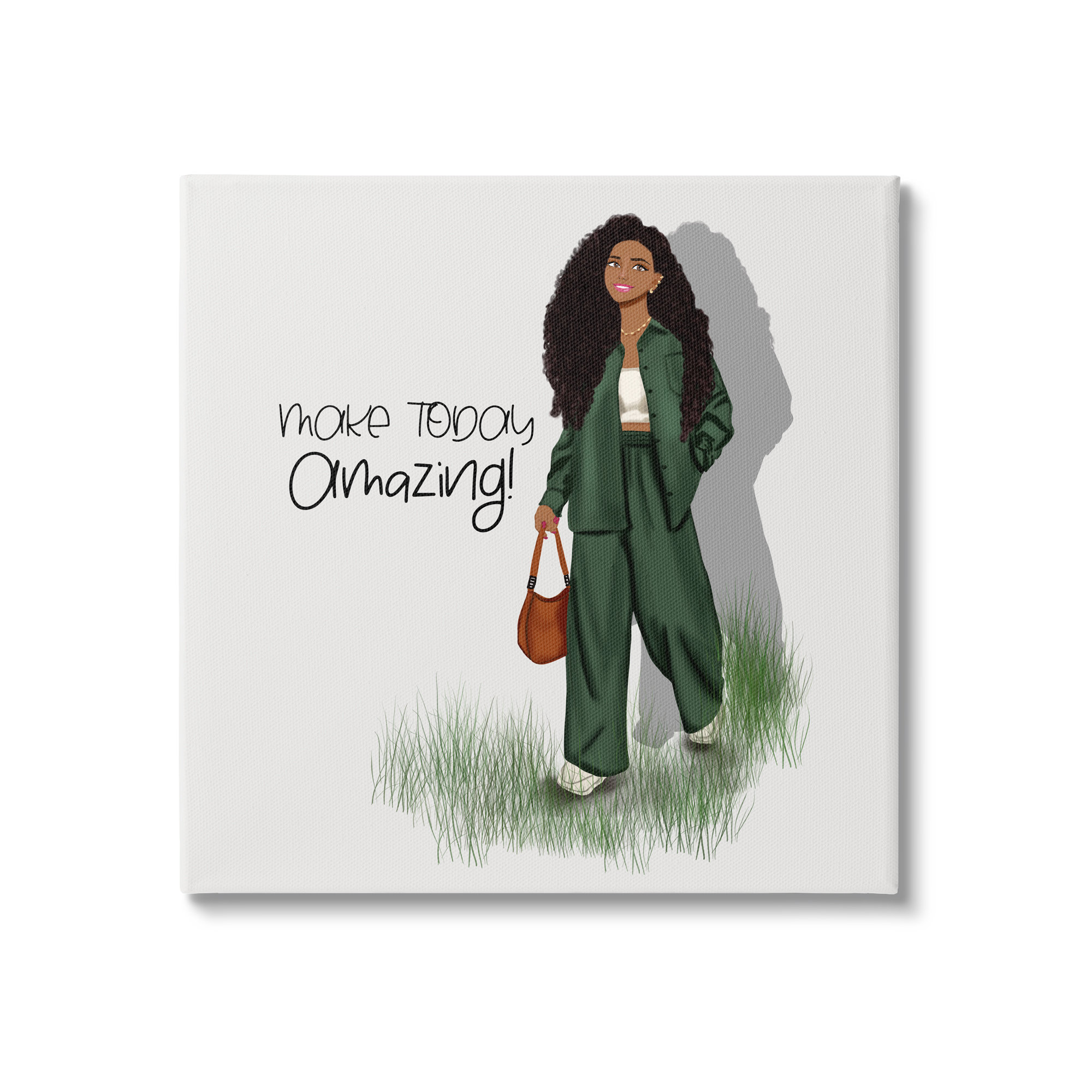 Trinx Make Today Amazing Fashionista Canvas Wall Art by Saba Rauf ...