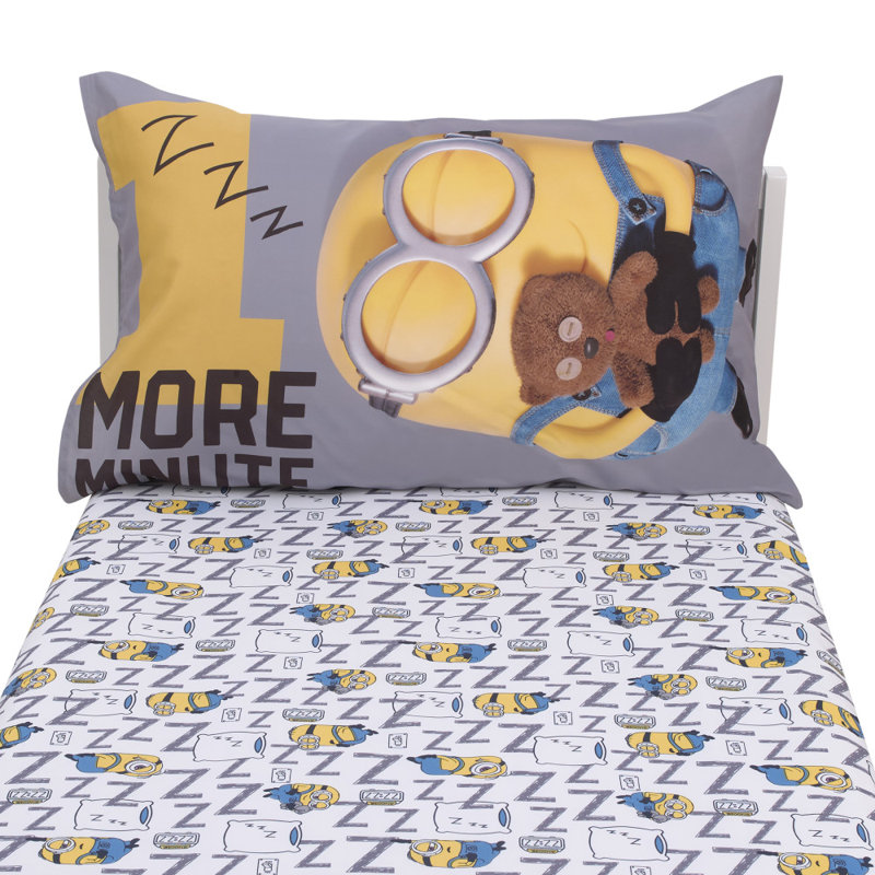 Welcome To The Universe Baby NoJo Universal Lazy Minions Club Gray, Let ...