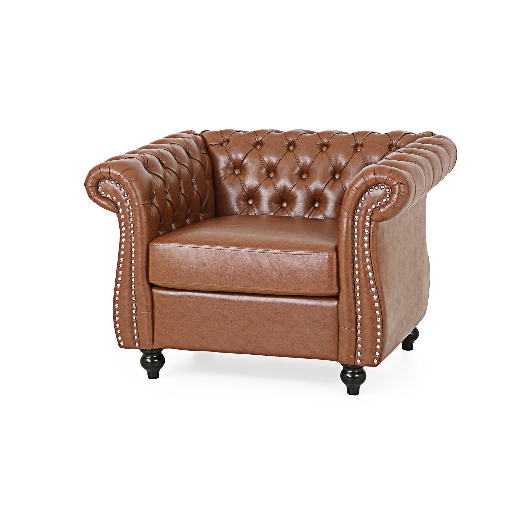 Canora Grey Barrel Chair, Comfy Chair, Bedroom Chair | Wayfair