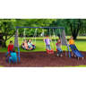 XDP Recreation Freedom Fun Play Swing Set W/See Saw, Super Disc, Swings ...