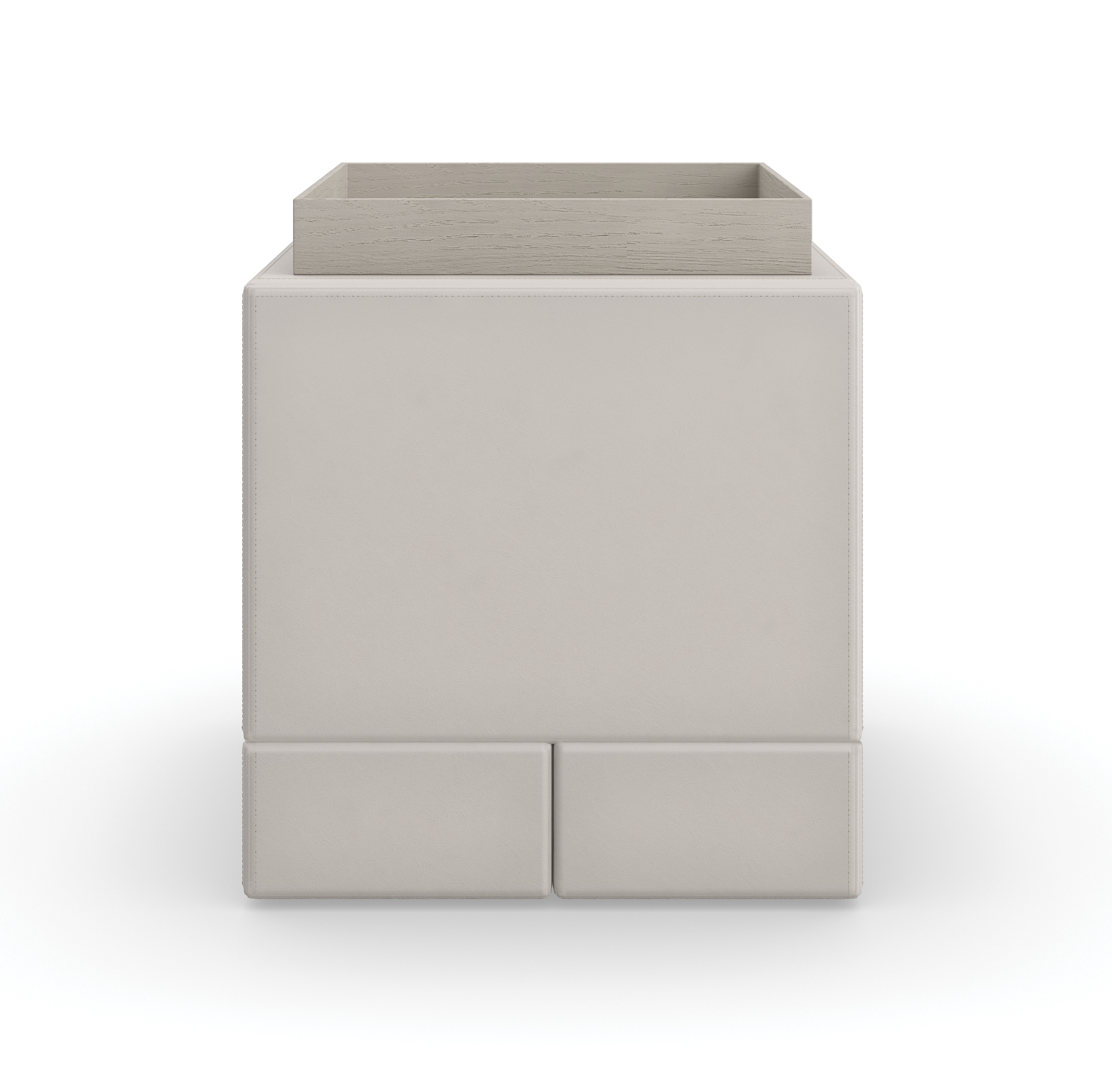 Hokku Designs Ottheinz Solid Wood Tray Top Block End Table | Wayfair