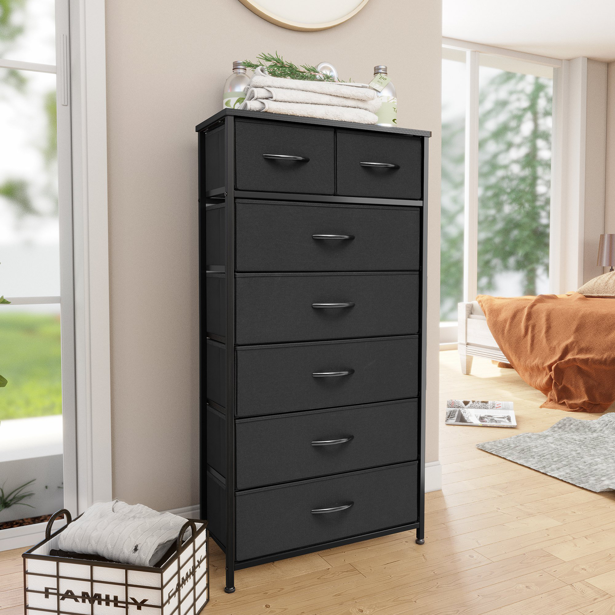 Rebrilliant Kirklan 7 Drawer Storage Chest & Reviews | Wayfair