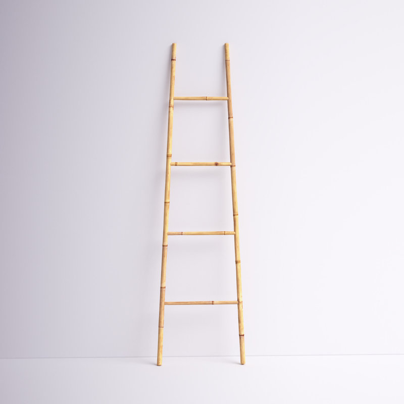 Bay Isle Home™ Bamboo Bath Towel 6 ft Blanket Ladder & Reviews | Wayfair