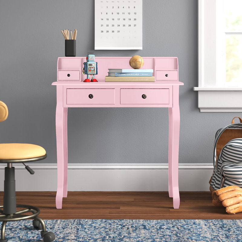 Three Posts™ Baby & Kids Madeline Desk with Hutch & Reviews | Wayfair