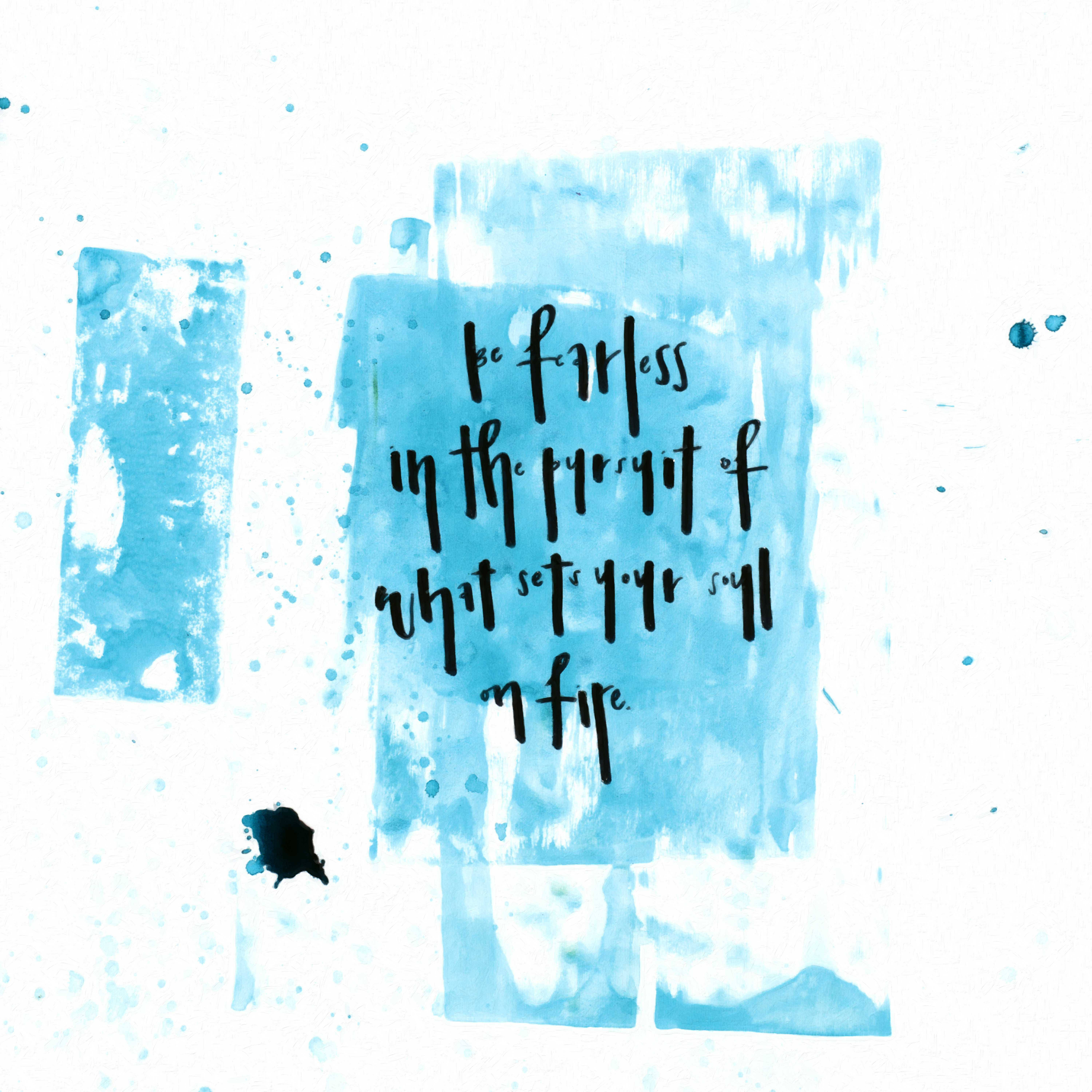 Wrought Studio™ Atira Kent Youngstrom Fearless Blue by - Wrapped Canvas ...