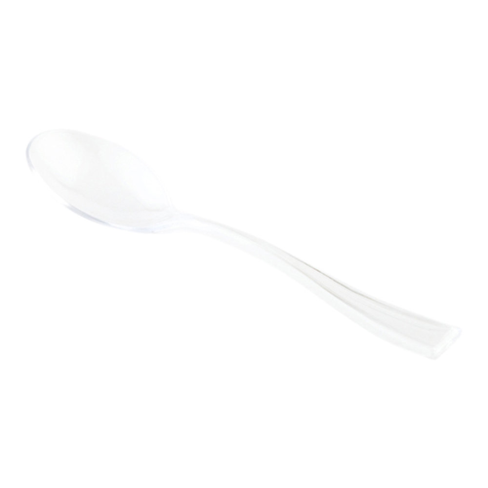 Restaurantware-4 Inch Mini Spoons, 100 Disposable Tiny Spoons - Heavy ...