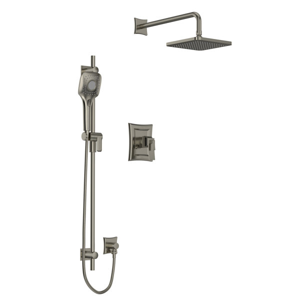 Riobel Eiffel 1/2" Thermostatic & Pressure Balance Shower System with ...