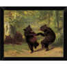 East Urban Home 'Dancing Bears' Framed Oil Painting Print & Reviews ...