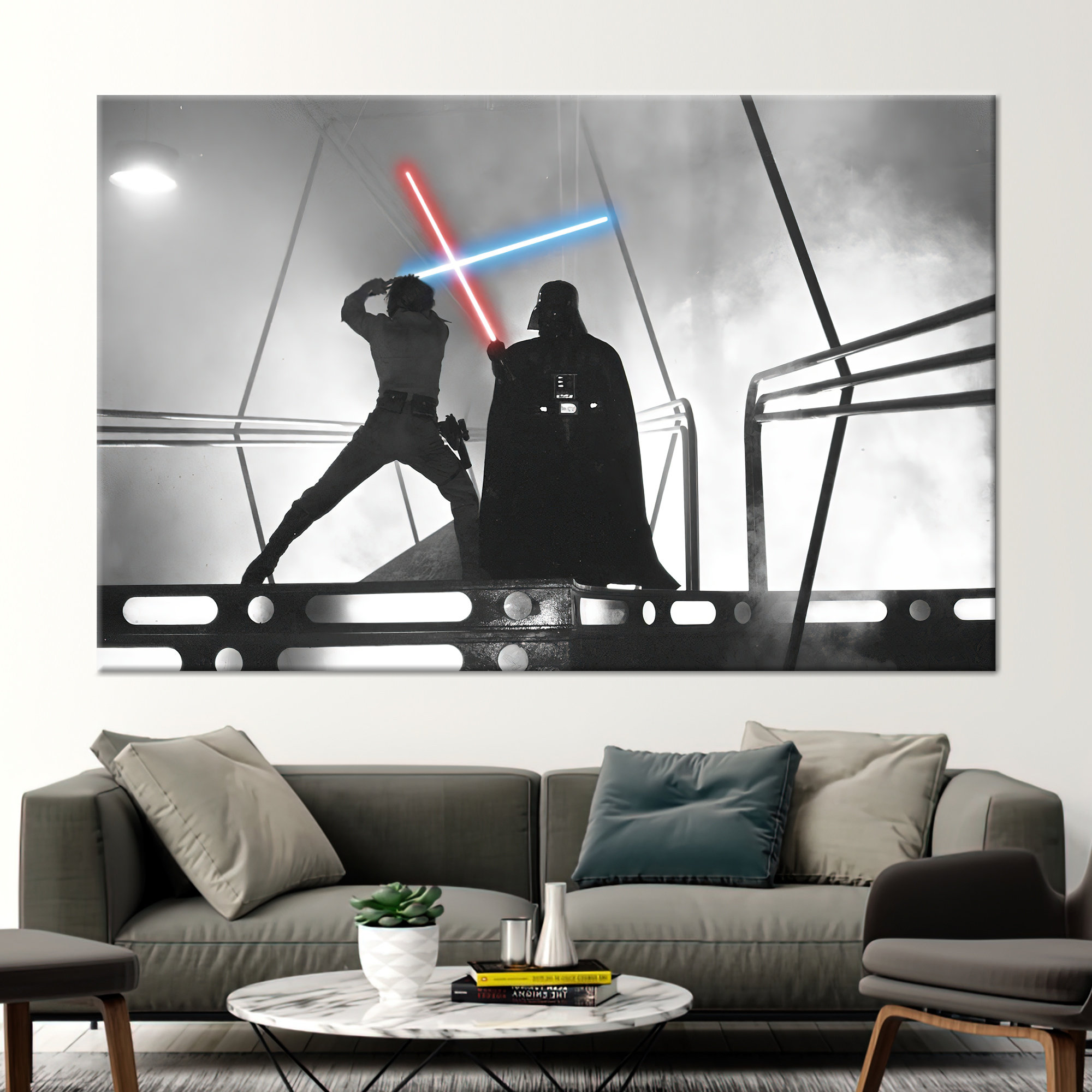 kayra export Star Wars Themed Wall Decor Featuring a Striking Darth ...