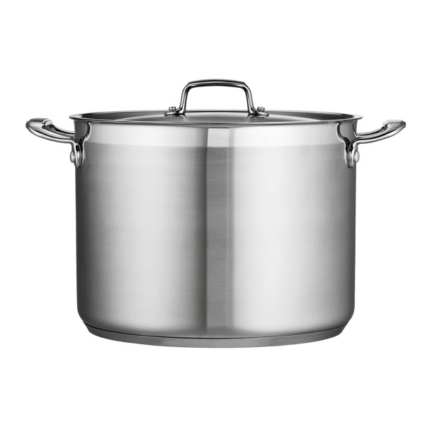 Tramontina Gourmet Aluminum Stock Pot with Lid & Reviews | Wayfair