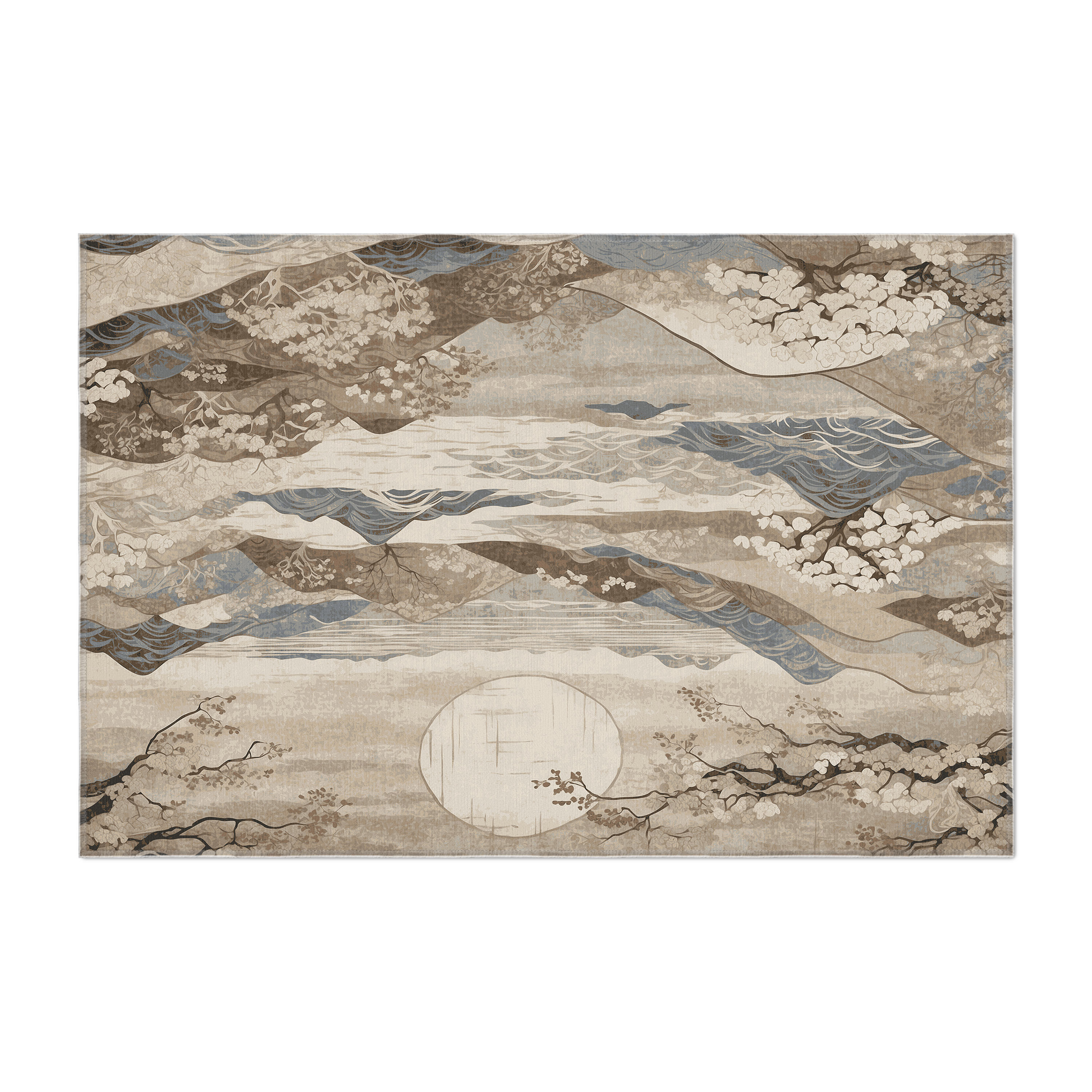 Winston Porter Scarlet Cascade Indoor And Outdoor Area Rug | Wayfair