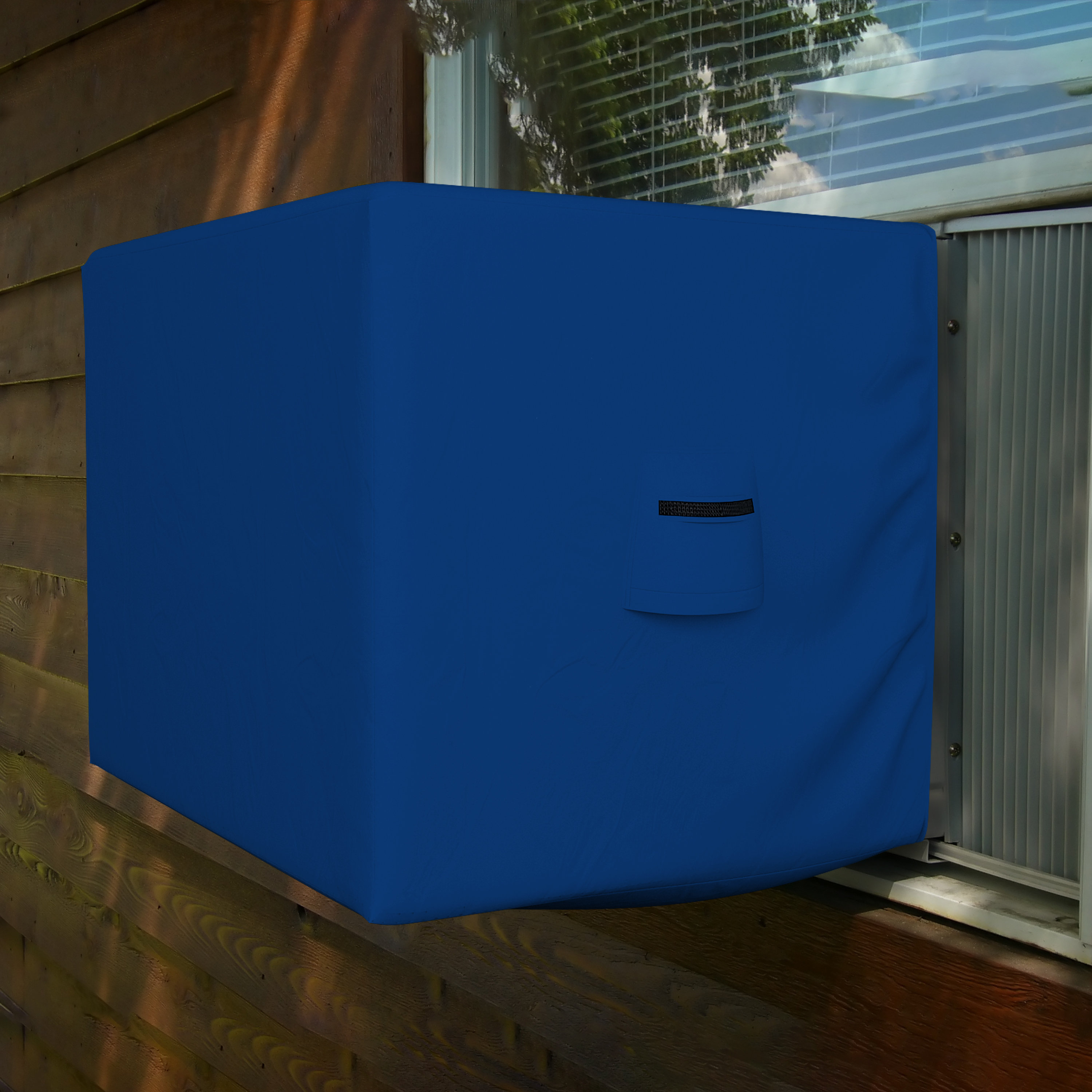 Blue Elephant HeavyDuty Waterproof Outdoor Window Air Conditioner Cover ...