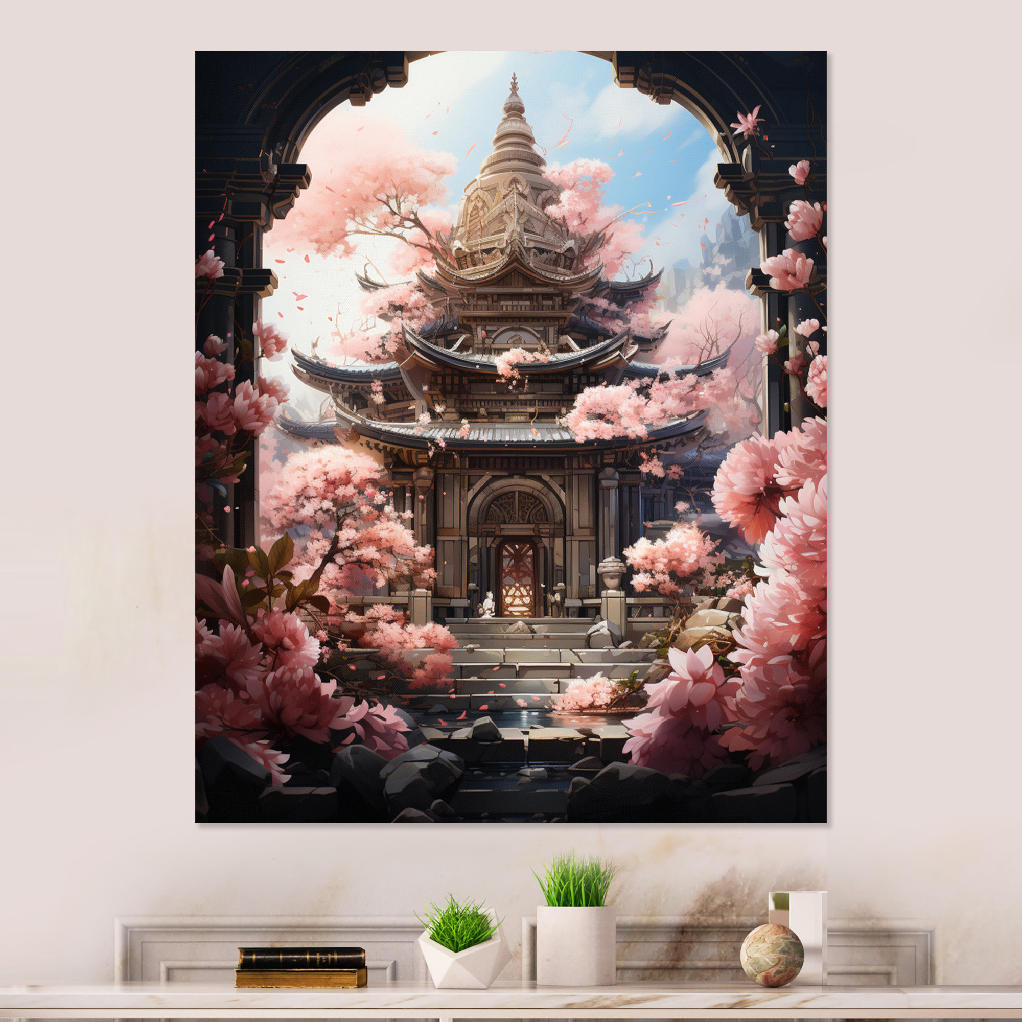 Winston Porter Folk Religion Shrine Of - Folk Religion Metal Art Print ...