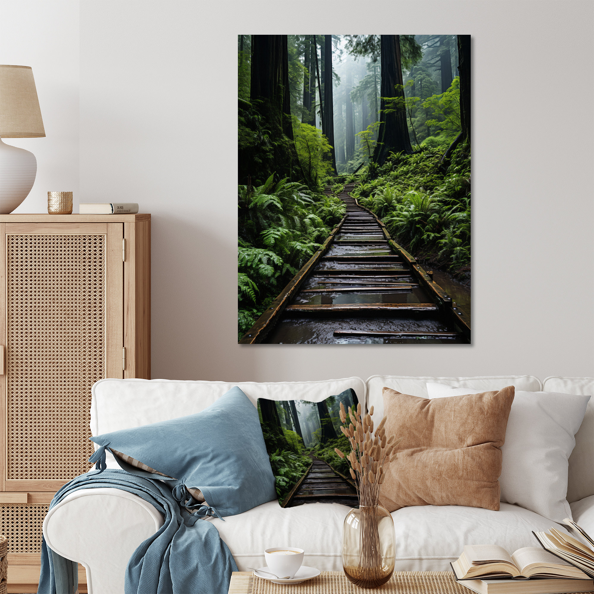 Millwood Pines USA Muir Woods National Monument II - USA Metal Wall Art ...
