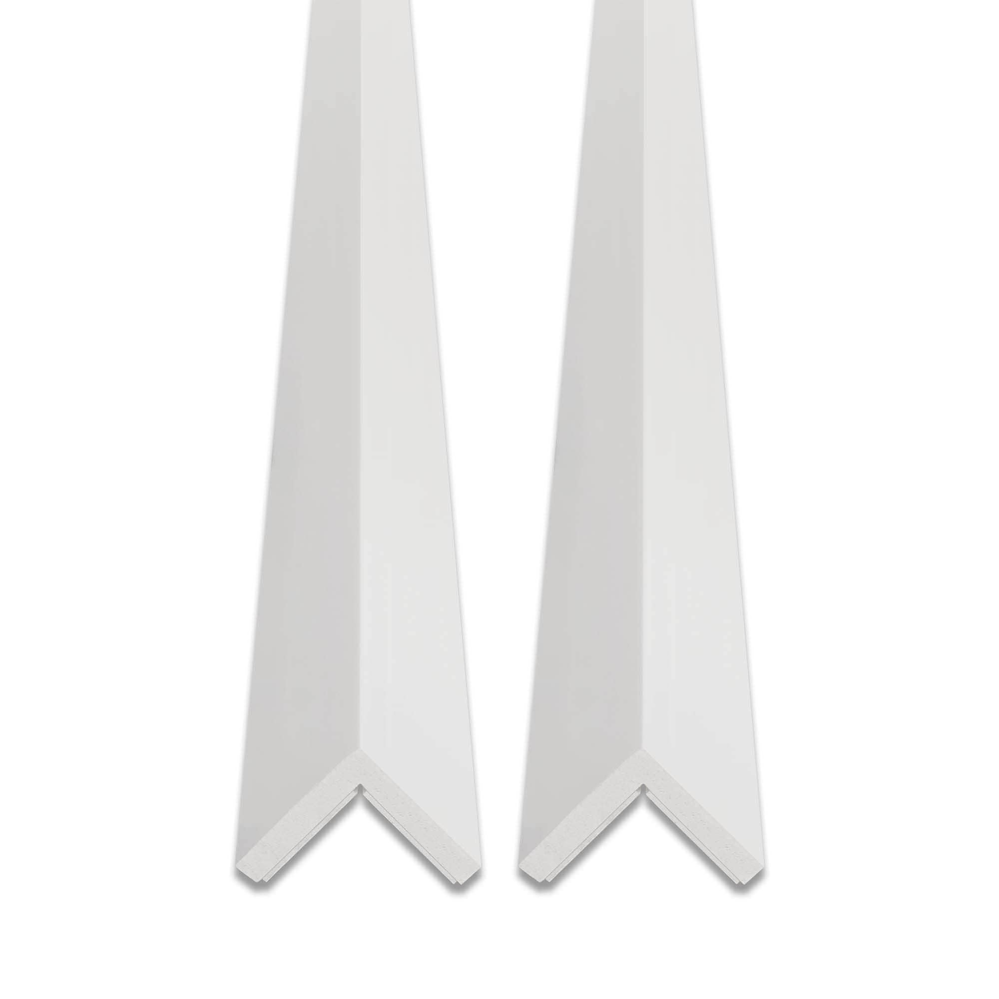 Architectural Products by Outwater L.L.C. Outwater White Wall Corner ...