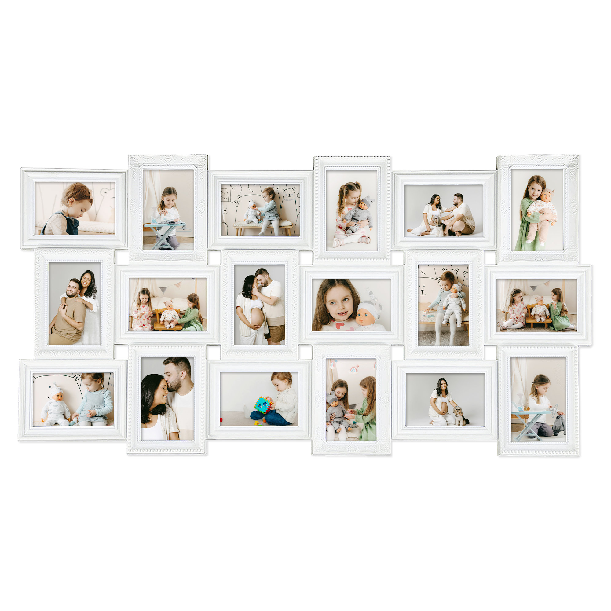 Winston Porter Hendley 18 Opening Wall Gallery Picture Frame Set ...