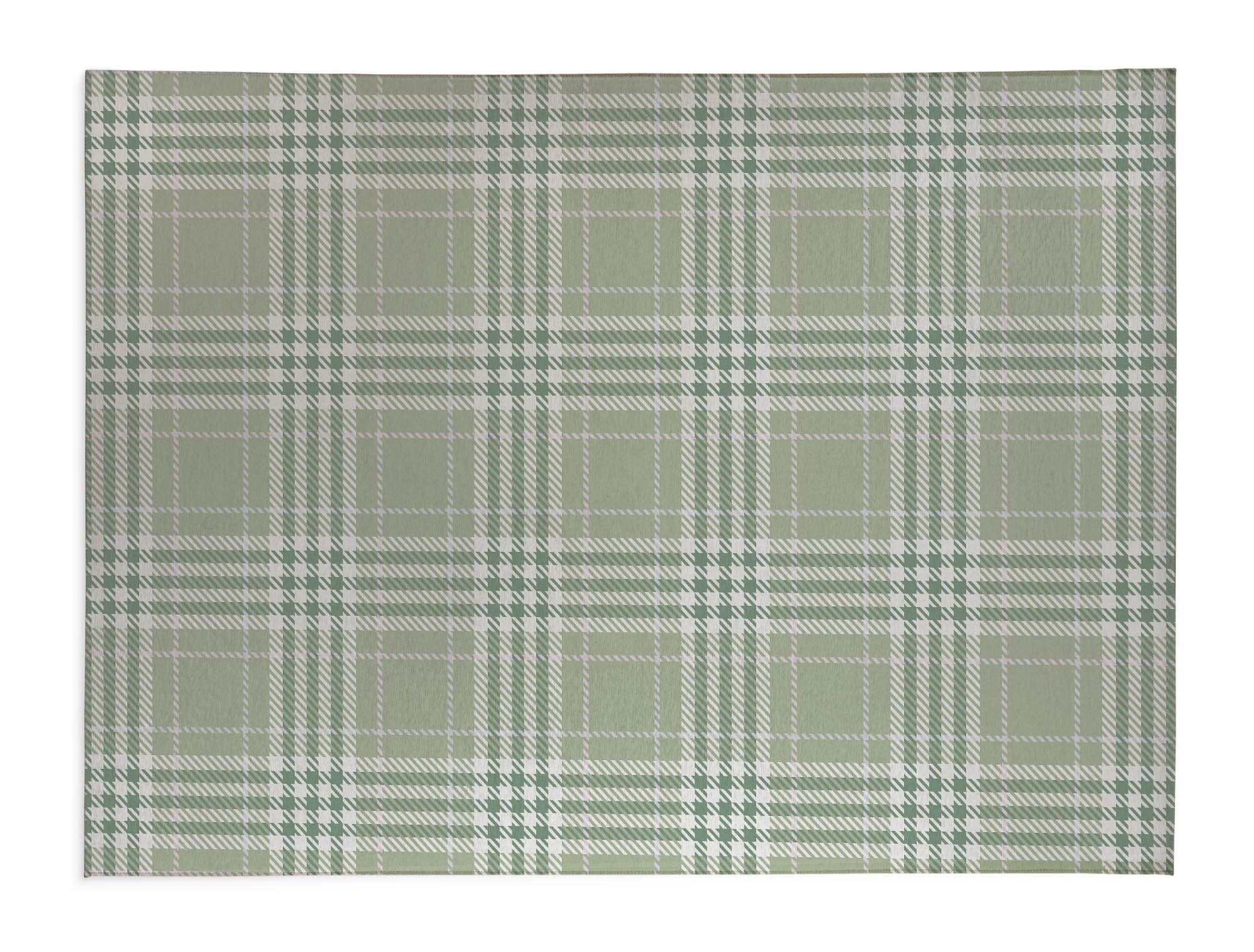 Christopher's Corner Christopher Plaid Office Mat | Wayfair