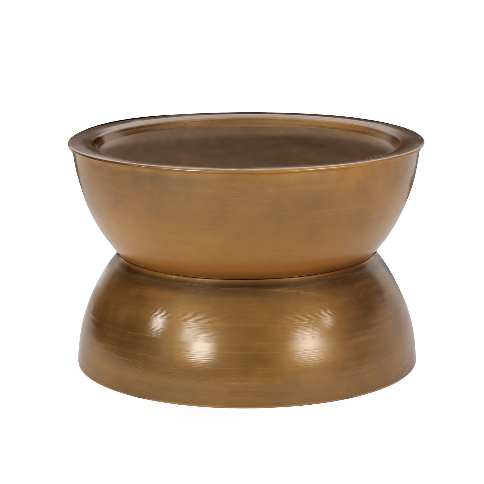 Latitude Run® METAL HAMMERED COFFEE TABLE | Wayfair