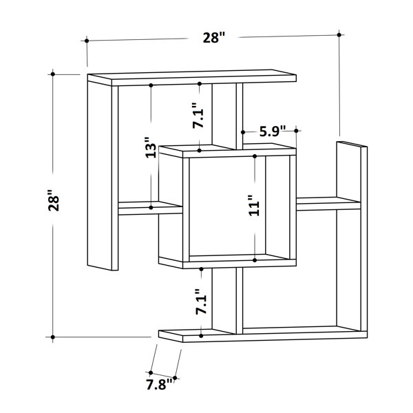Corrigan Studio® Caron Wall Shelf & Reviews | Wayfair