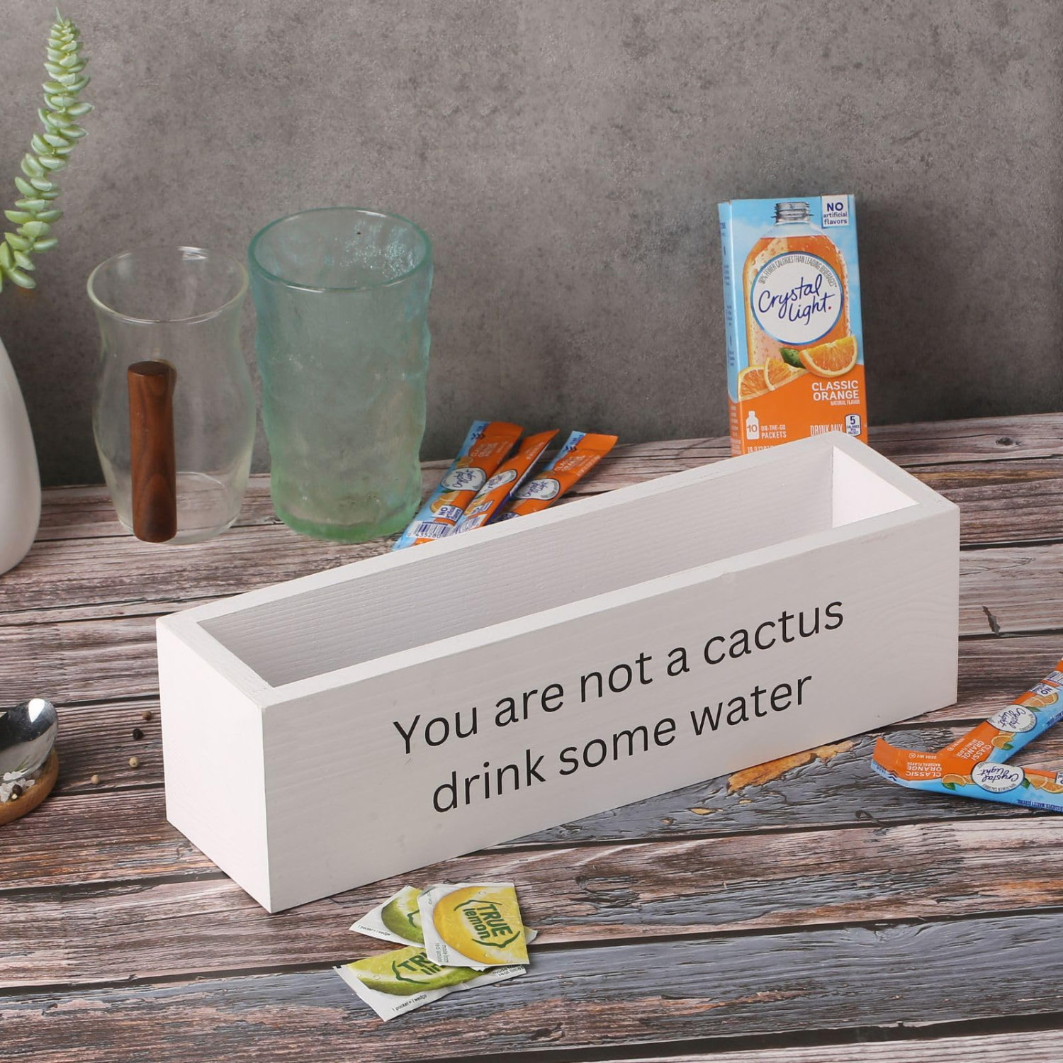 Ophelia & Co. Water Flavor Packet Organizer | Drink Mix Holder ...