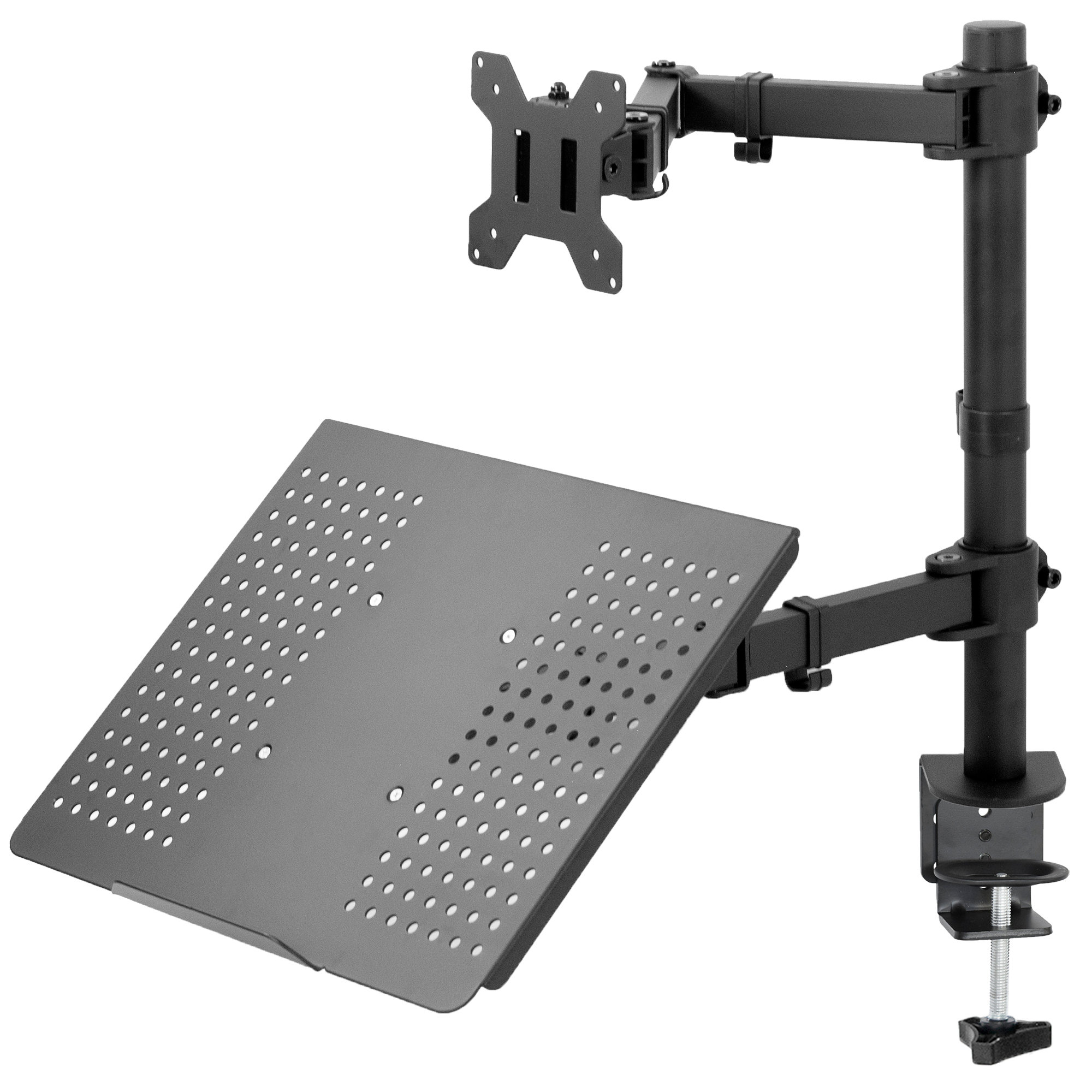 Vivo Single Monitor and Laptop Desk Mount & Reviews | Wayfair