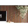 e-Joy 106" x 12.6" Acoustic Wood Wall Paneling, Decorative Soundproof ...
