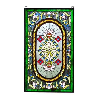 Fleur De Lis Living Geometric Window Panel | Wayfair