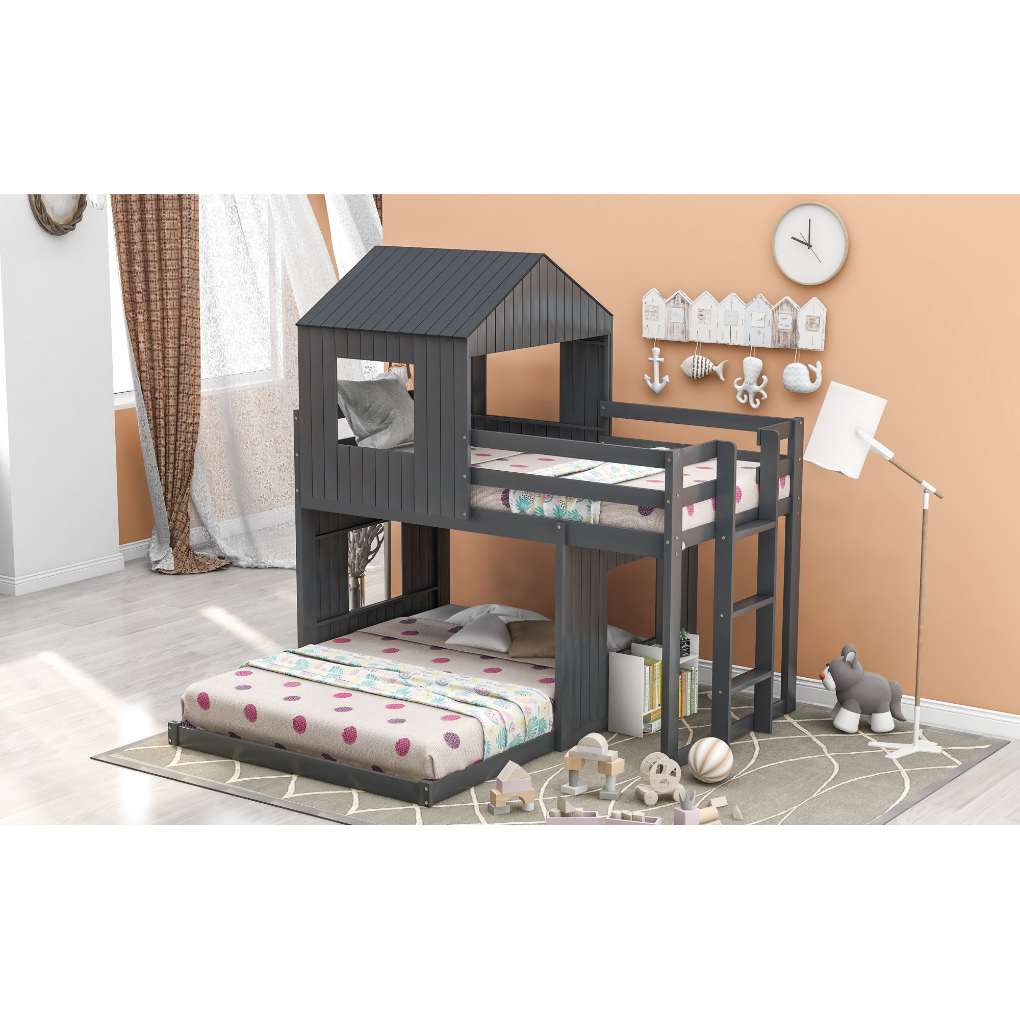 Harper Orchard Ladora Full / Double Kids Beds Bed | Wayfair