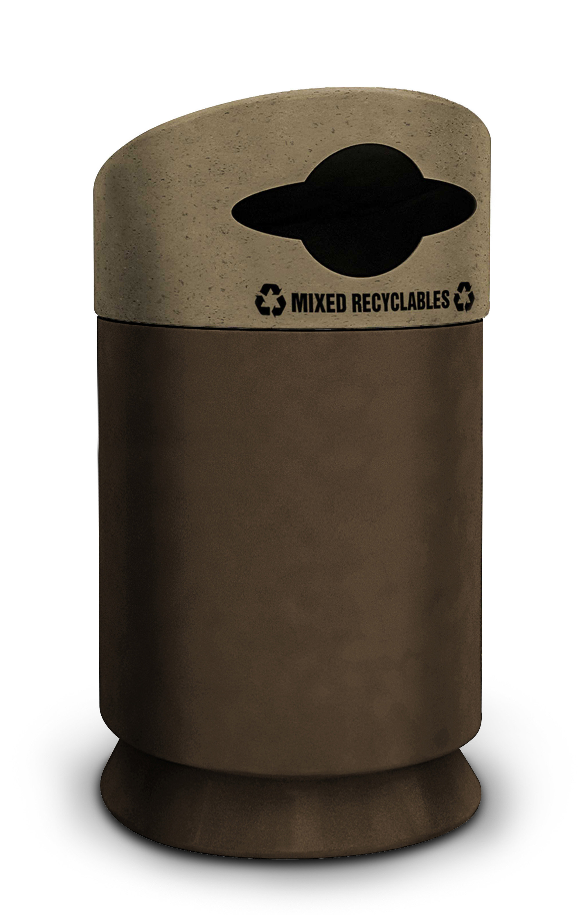 Commercial Zone Galaxy Industrial Recycling Bin | Wayfair