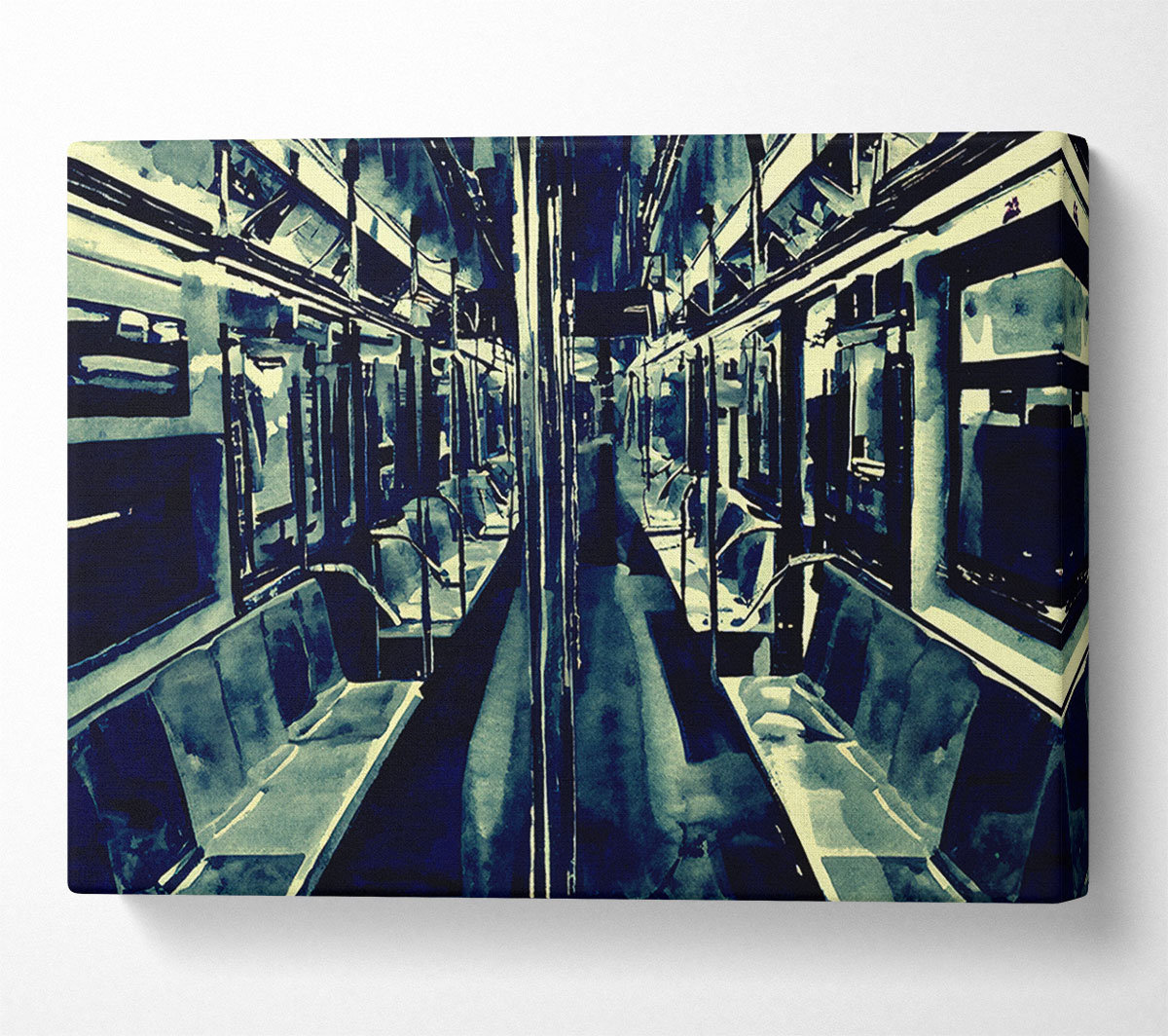 ClassicLiving New York City Train - Wrapped Canvas Art Prints | Wayfair ...