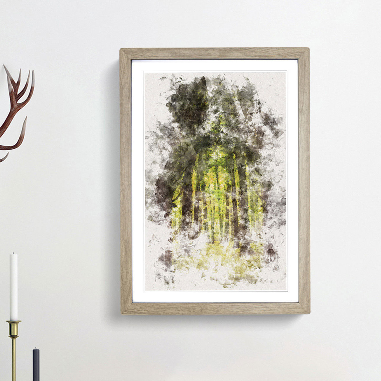 East Urban Home Forest Arch - Picture Frame Painting Print | Wayfair.co.uk