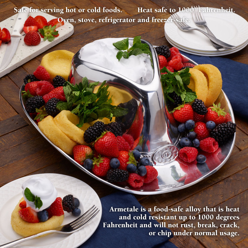 Wilton Armetale Cowboy Hat Chip and Dip Server, 12-Inch-by-15.25-Inch ...