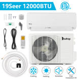 Aircon International Eclipse Series 30000 BTU Ductless Mini Split Air ...