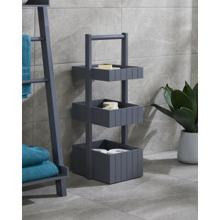 Rebrilliant Dickison 65.5cm x 76cm Bathroom Shelf | Wayfair.co.uk