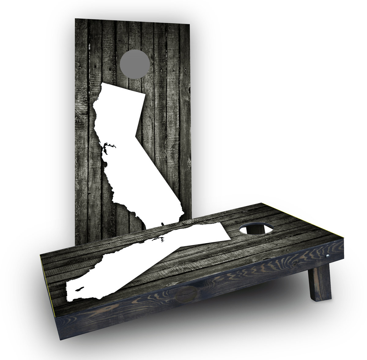 Custom Cornhole Boards Wood Slat California Themed Cornhole Game | Wayfair