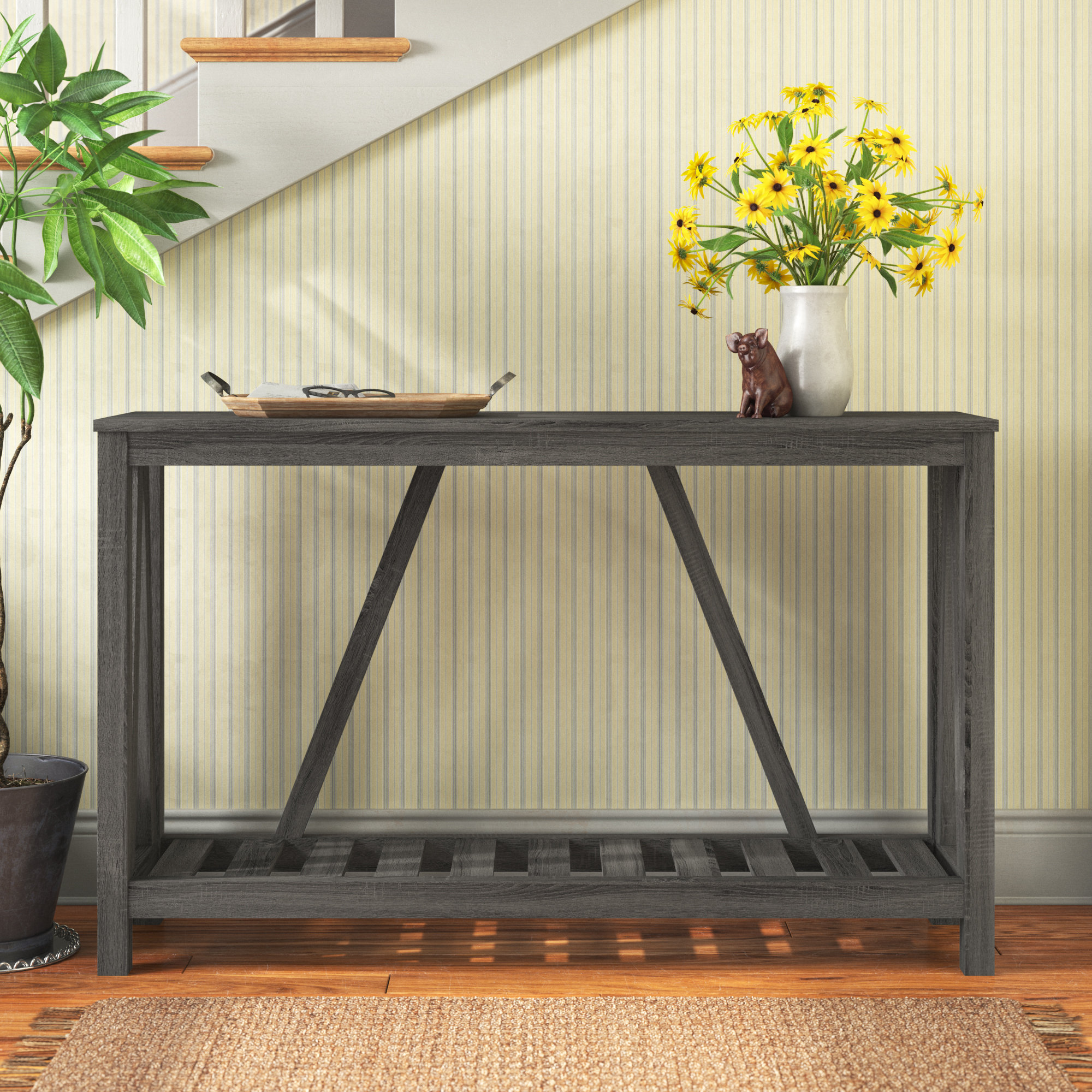 Gracie Oaks Zyanne Entryway Table/Console Table/Sofa Couch Table/Accent ...