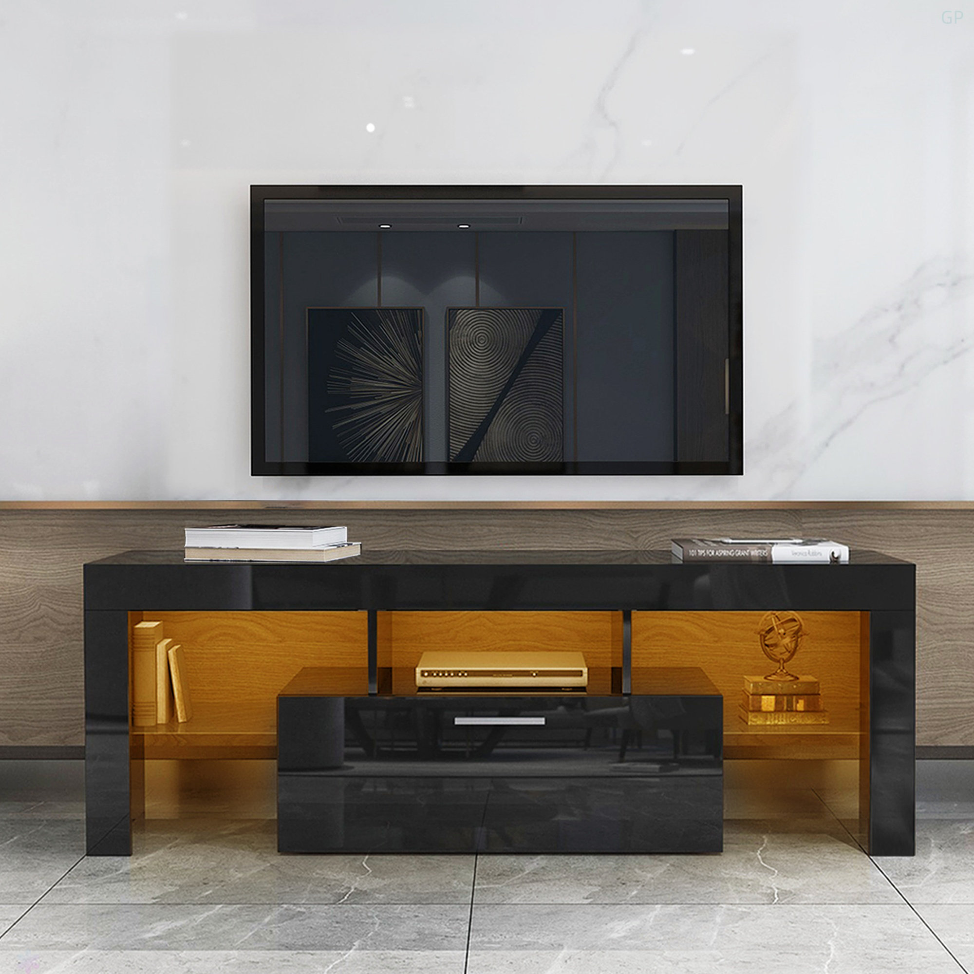 George Oliver Fashion TV Stand TV Cabinet,Entertainment Center,TV ...
