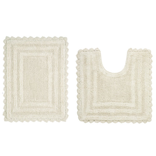 Beige Bath Rugs & Mats You'll Love | Wayfair