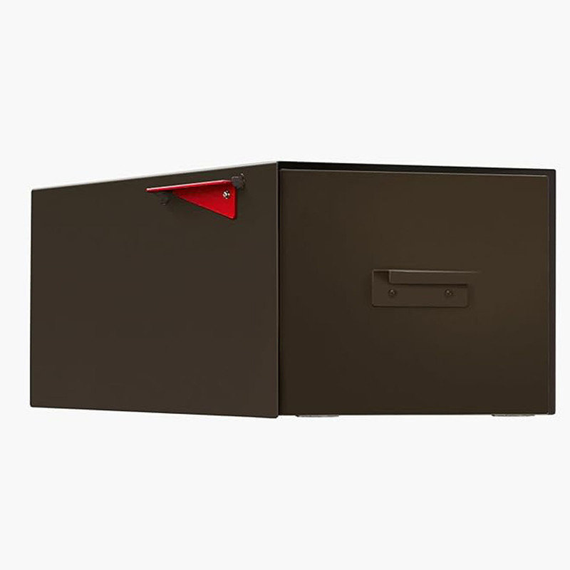 ZILNOX Post Mounted Mailbox | Regular or Large, Durable Weatherproof ...