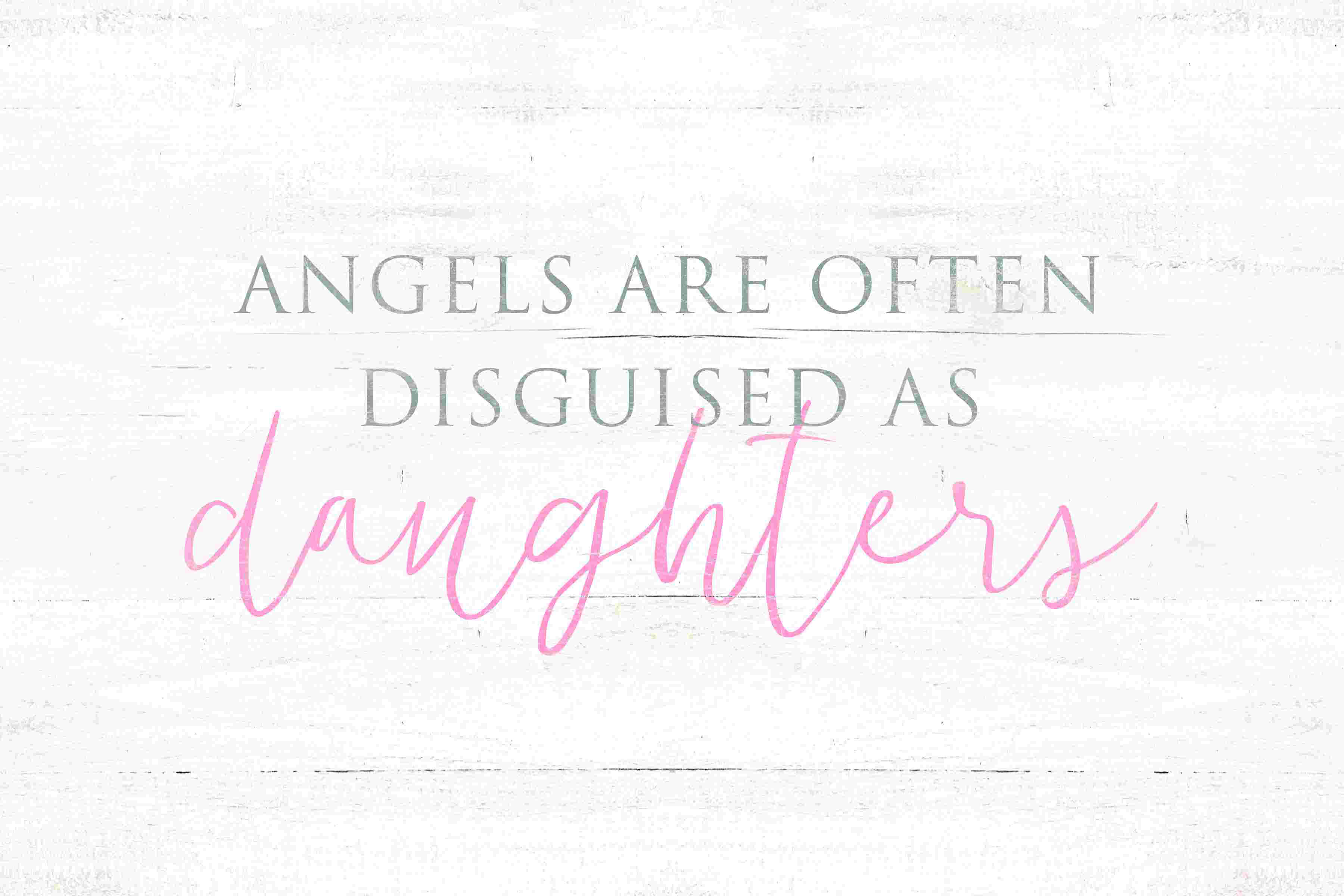 Trinx Angels Are Often Disguised - Wrapped Canvas Textual Art | Wayfair